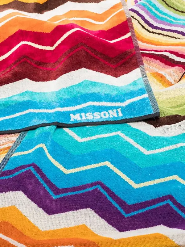 Missoni Hugo Zigzag Beach Towel