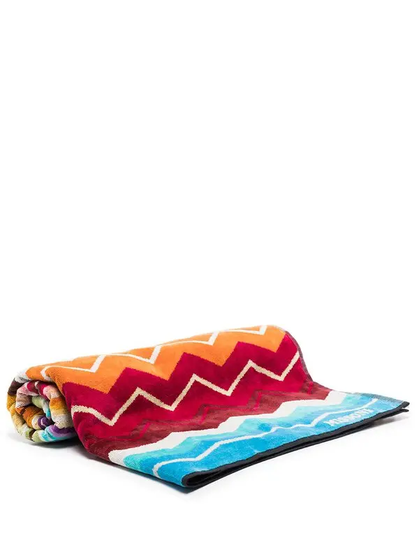Missoni Hugo Zigzag Beach Towel