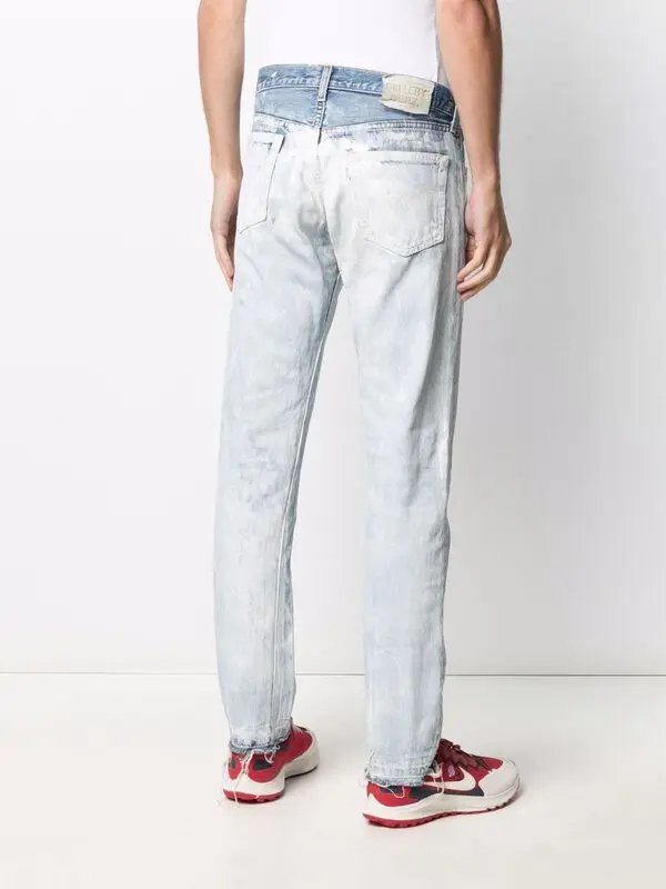 GALLERY DEPT. Mid-rise Bleached Jeans