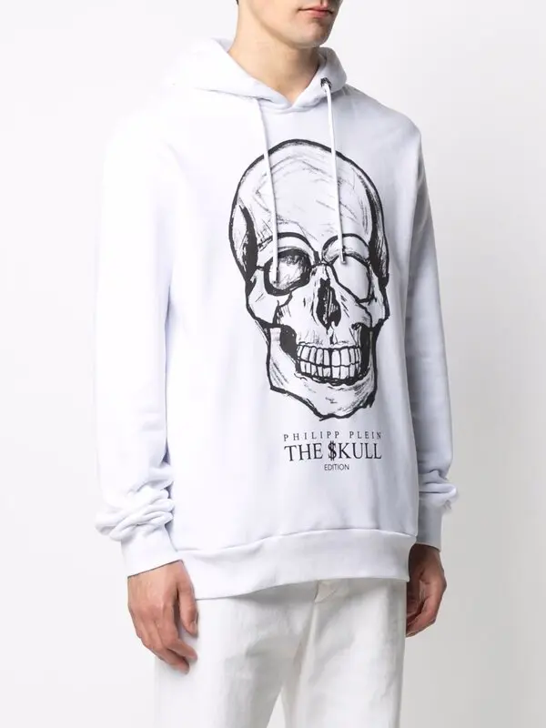 Philipp Plein Skull Print Hoodie