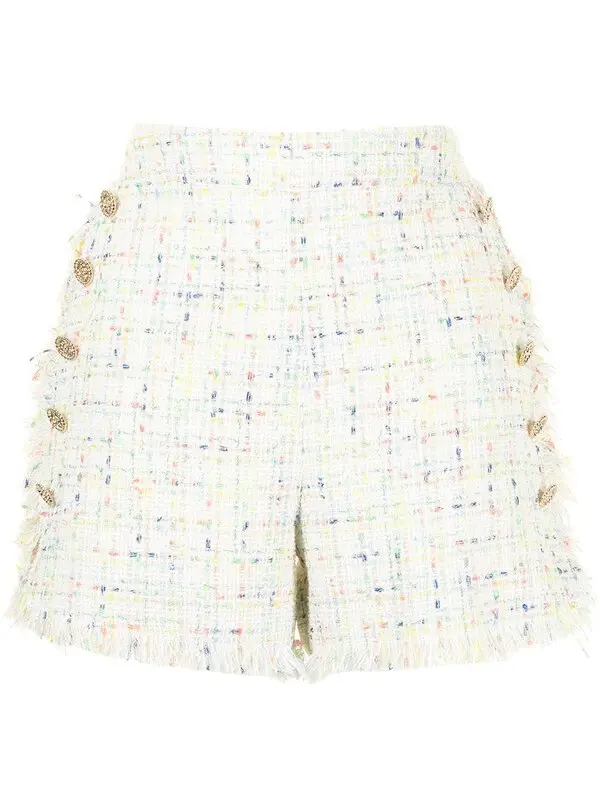 EDWARD ACHOUR PARIS Tweed-style Sailor Shorts