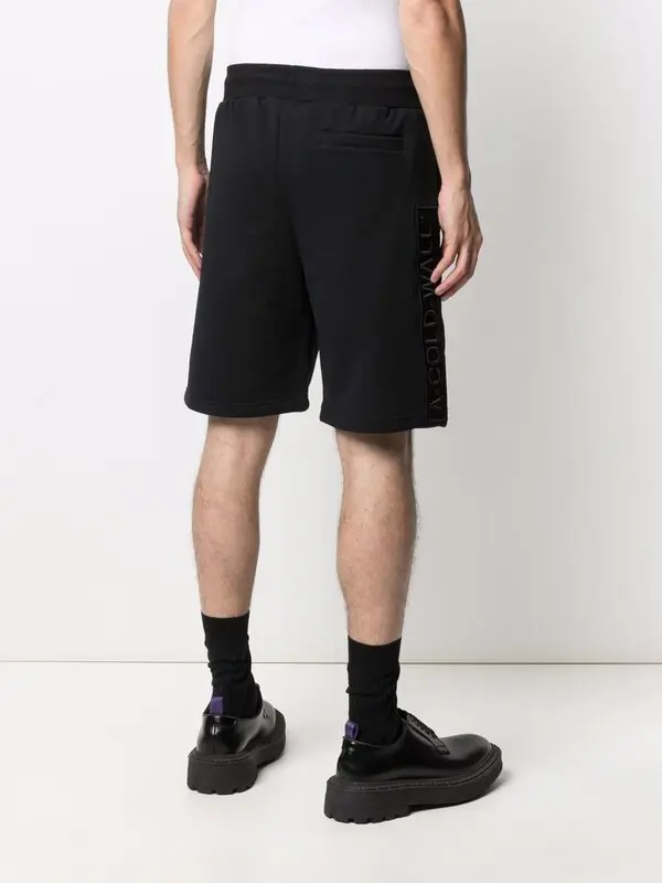A-COLD-WALL* Logo-embroidered Cotton Shorts - Black
