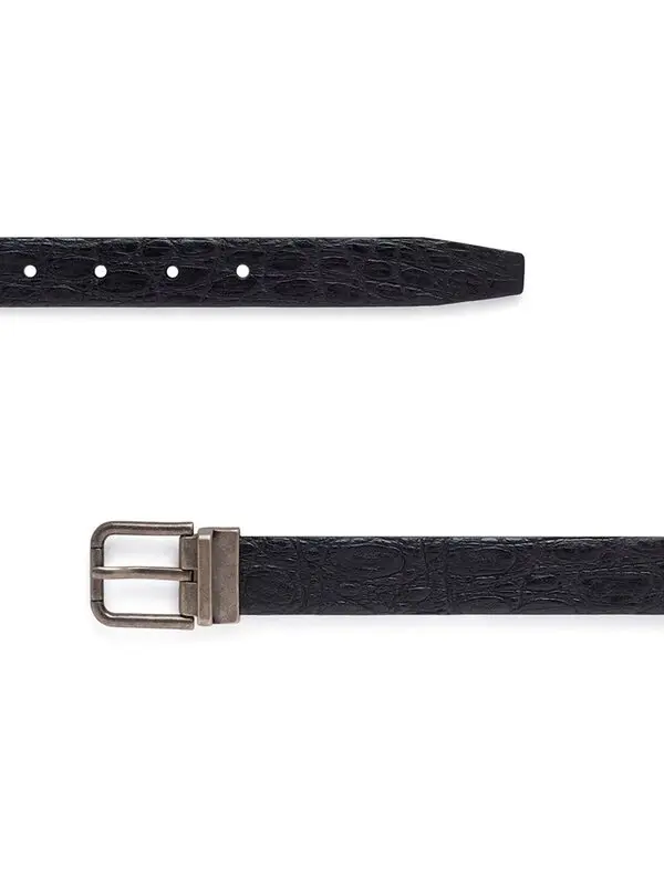 Dolce & Gabbana Buckled Leather Belt