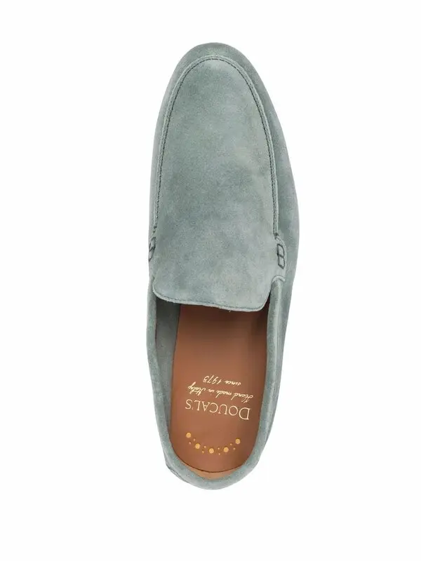 DOUCAL'S Smooth-finish Loafers - Green