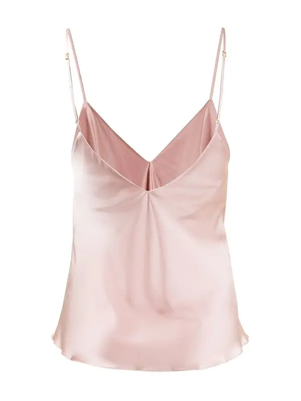 GILDA & PEARL Sophia Stretch-silk Camisole - Pink