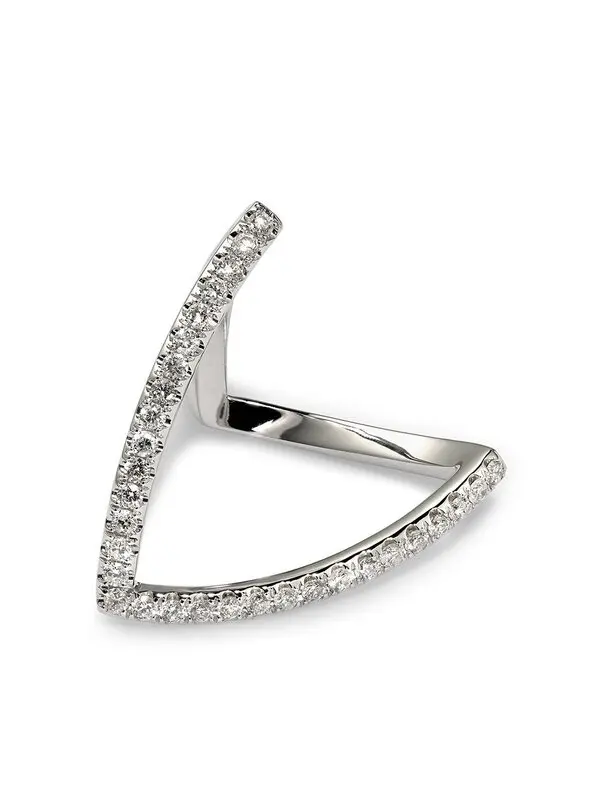 Yvonne Léon 18k Gold Diamond Ring - White