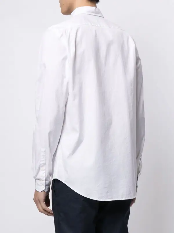 Paul Smith Zebra-patch Organic-cotton Shirt