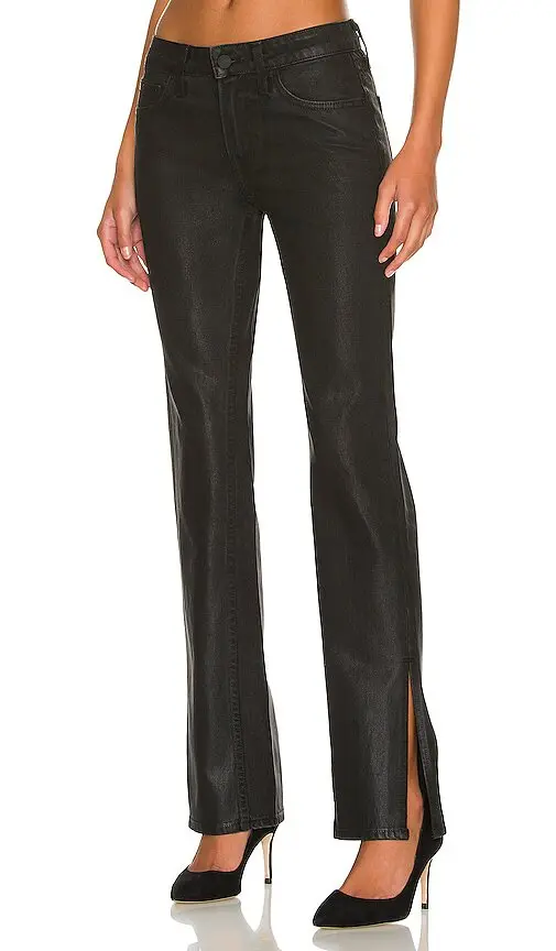 GRLFRND Hailey Low Rise Slim Boot-cut Jeans