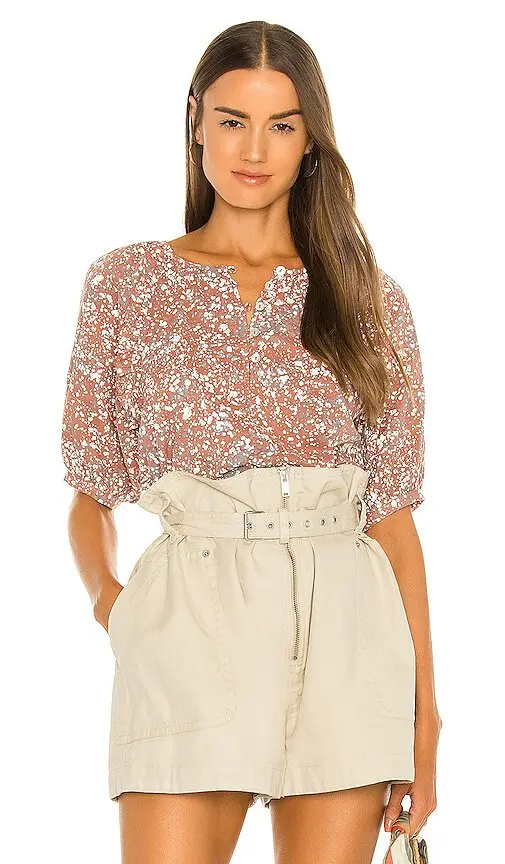 CLEOBELLA Raimi Blouse In Rust