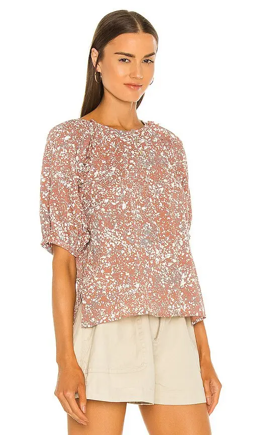 CLEOBELLA Raimi Blouse In Rust