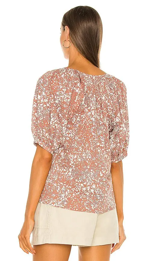 CLEOBELLA Raimi Blouse In Rust