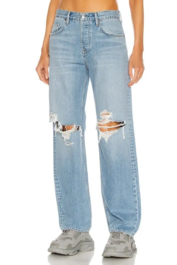 GRLFRND Bella Low Rise Boyfriend Jean - Fairfax