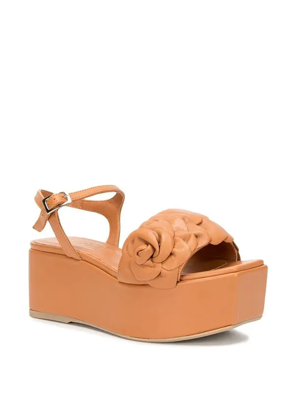 MADISON.MAISON Flower Platform Sandals