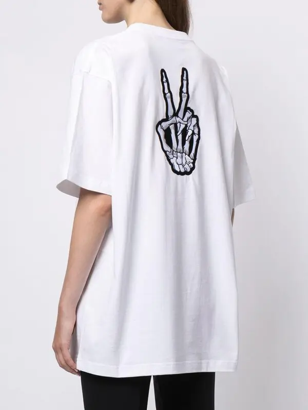 Balenciaga Smiey-print Oversized T-shirt
