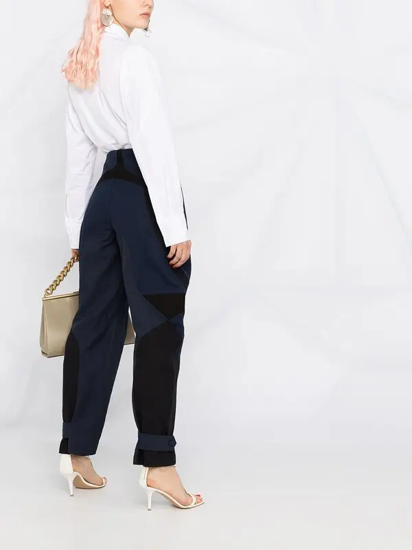 Stella McCartney Paneled Tapered Trousers