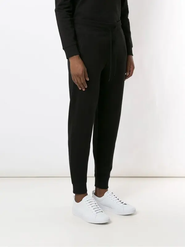 BOSS Logo-patch Cotton Track Pants
