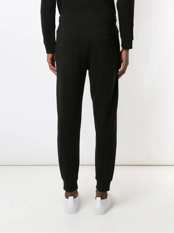 BOSS Logo-patch Cotton Track Pants