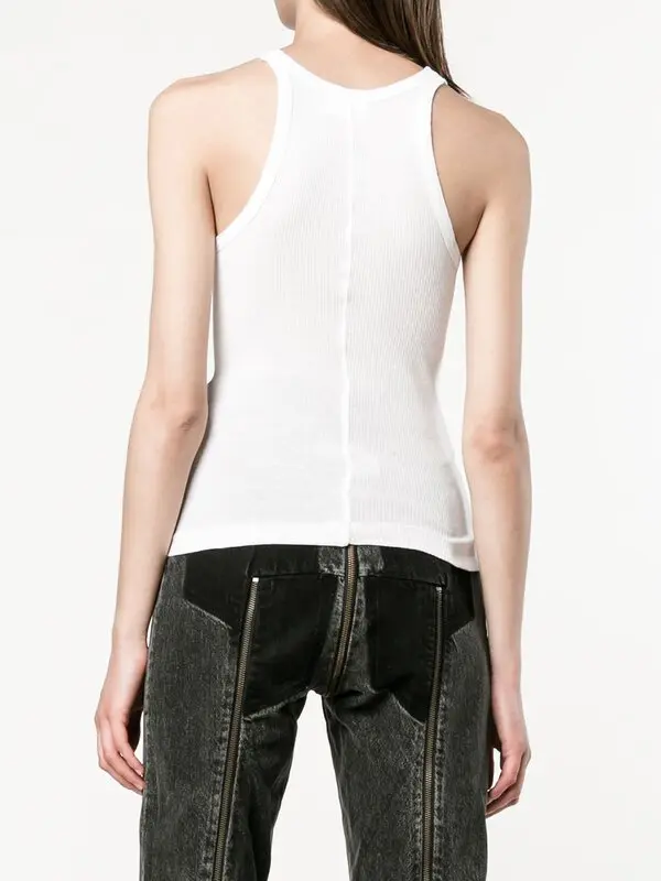 RE/DONE Ribbed Tank Top - White
