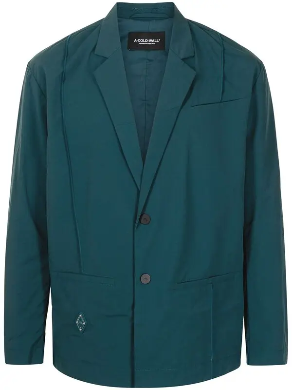 A-COLD-WALL* Rhombus Single-breasted Badge Blazer