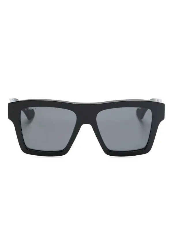 Gucci Square-frame Sunglasses - Black