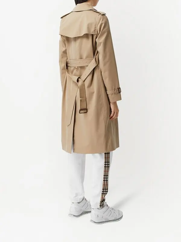 Burberry Kensington Heritage Long Trench Coat - Brown