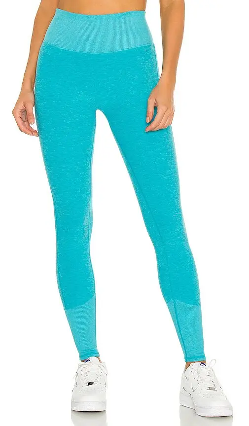 Alo Yoga High Waist Alosoft Lounge Legging In Blue