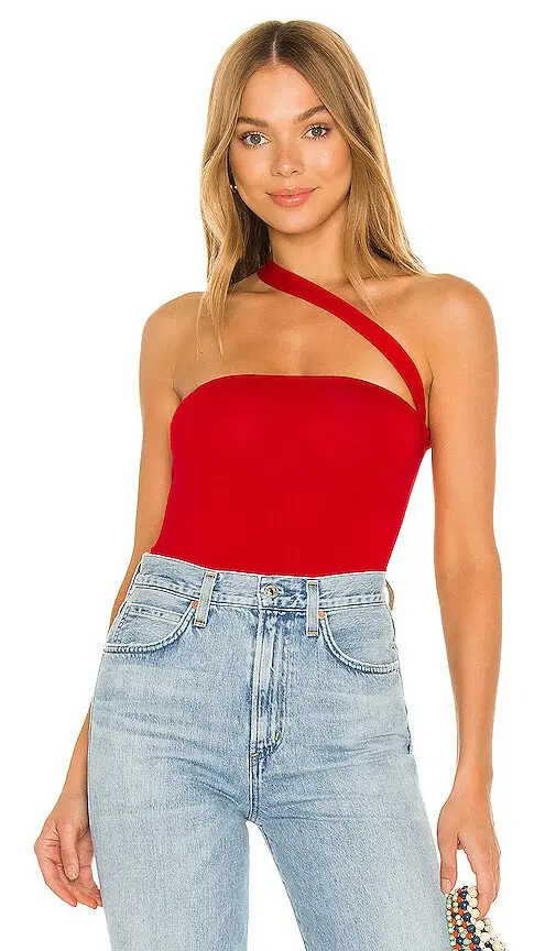 Superdown Rony Asymmetrical Bodysuit