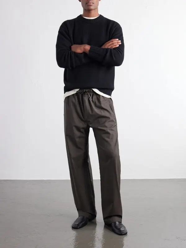 FRAME Cashmere Crewneck Sweater - Black