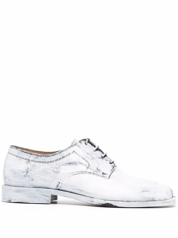 MAISON MARGIELA Tabi Bianchetto Derby Shoes - White