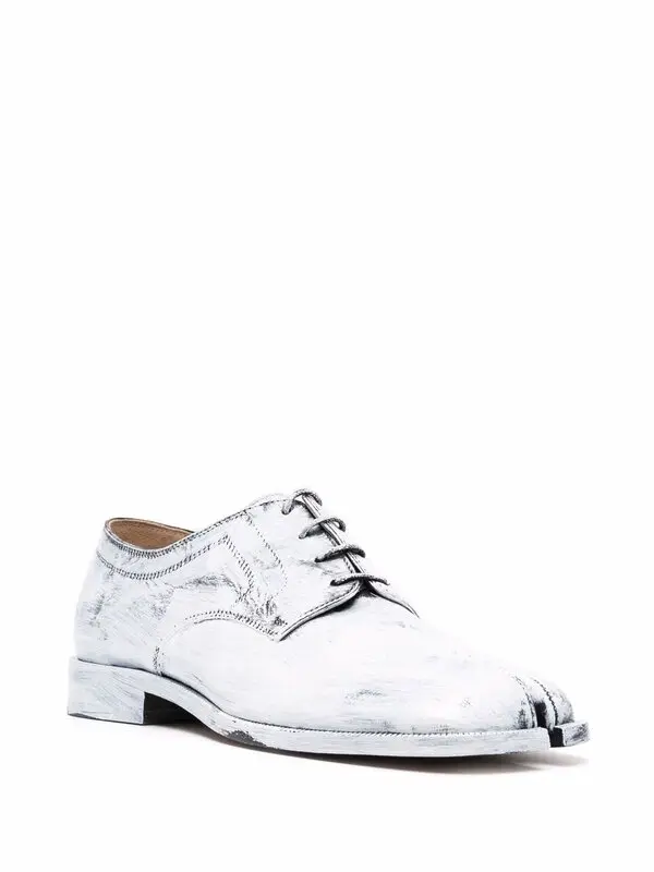 MAISON MARGIELA Tabi Bianchetto Derby Shoes - White