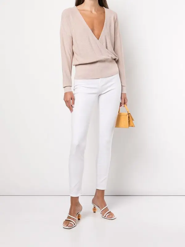 L'Agence Marguerite Skinny Jeans - White