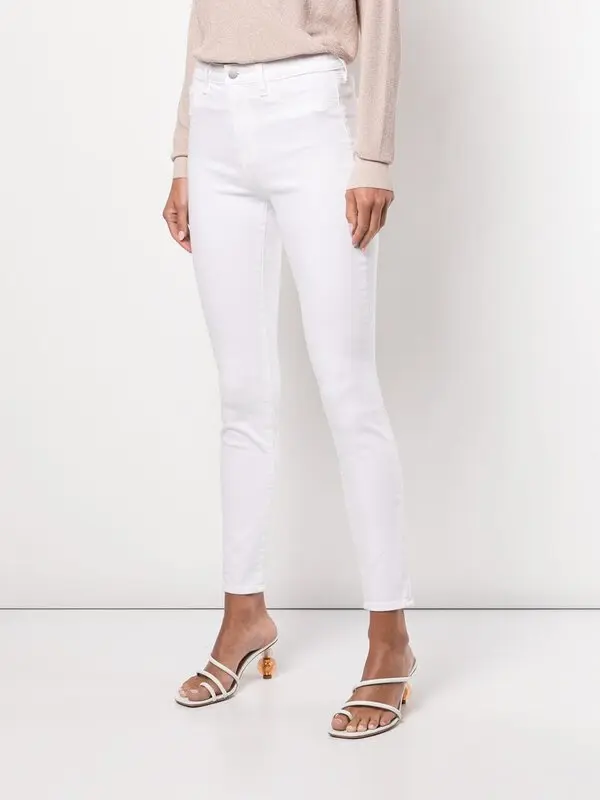 L'Agence Marguerite Skinny Jeans - White