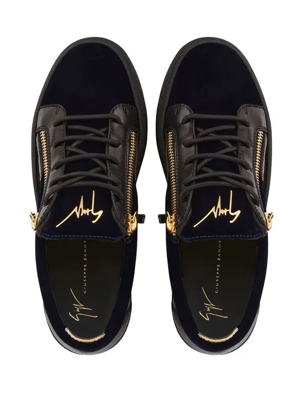 GIUSEPPE ZANOTTI Frankie Double-zip Low-top Sneakers