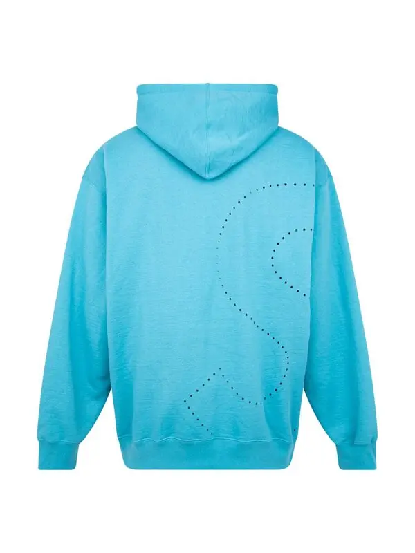 Supreme Laser Cut 's' Logo Hoodie - Blue