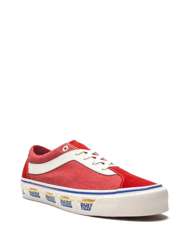 VANS X Rhude Bold Ni Sneakers - Red
