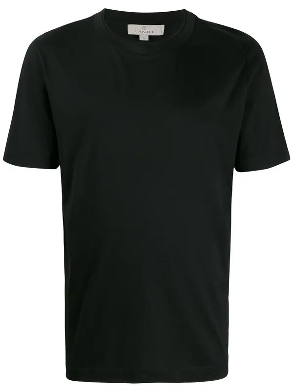 Canali Slim Fit T-shirt - Black