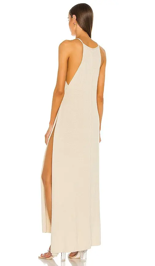 Cult Gaia Remi Knit Dress In Beige