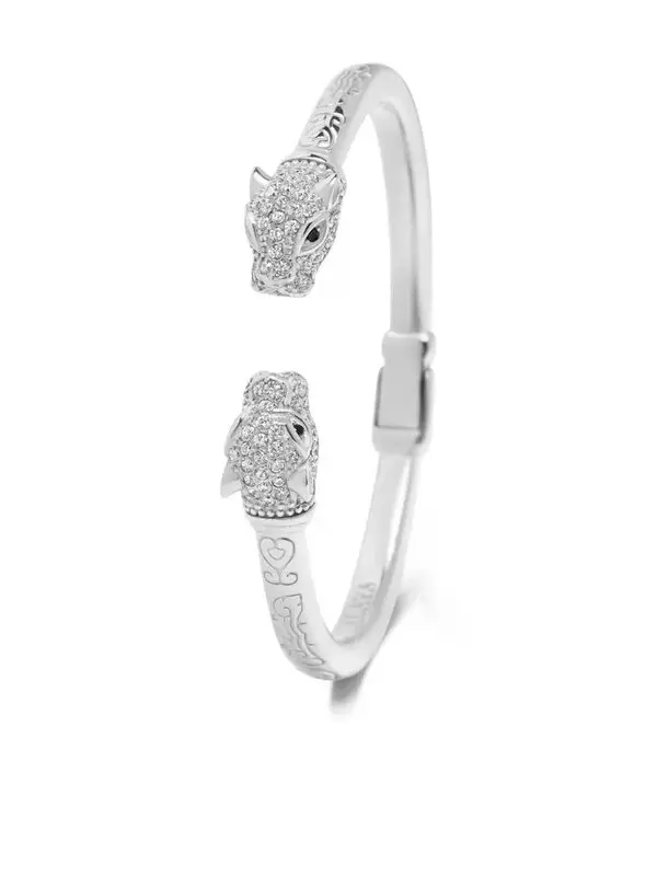 NIALAYA JEWELRY Panther Embossed Bangle