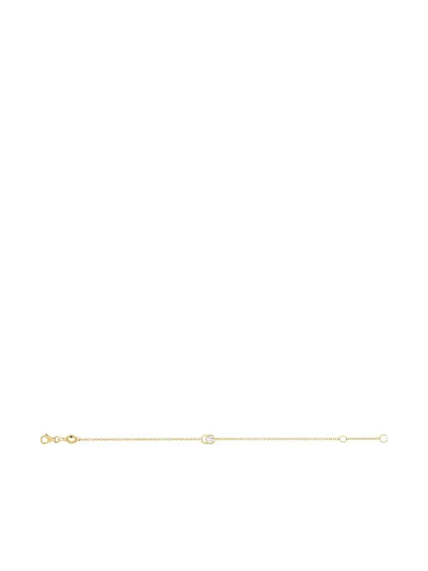 COURBET 18kt Recycled Yellow Laboratory-grown Diamond Chain Bracelet - Gold