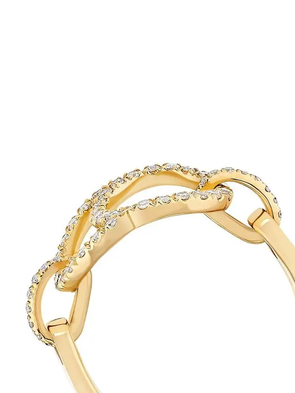 COURBET 18kt Recycled Yellow Celeste Laboratory-grown Diamond Ring - Gold