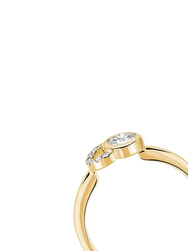 COURBET 18kt Recycled Yellow Laboratory-grown Diamond Ring - Gold