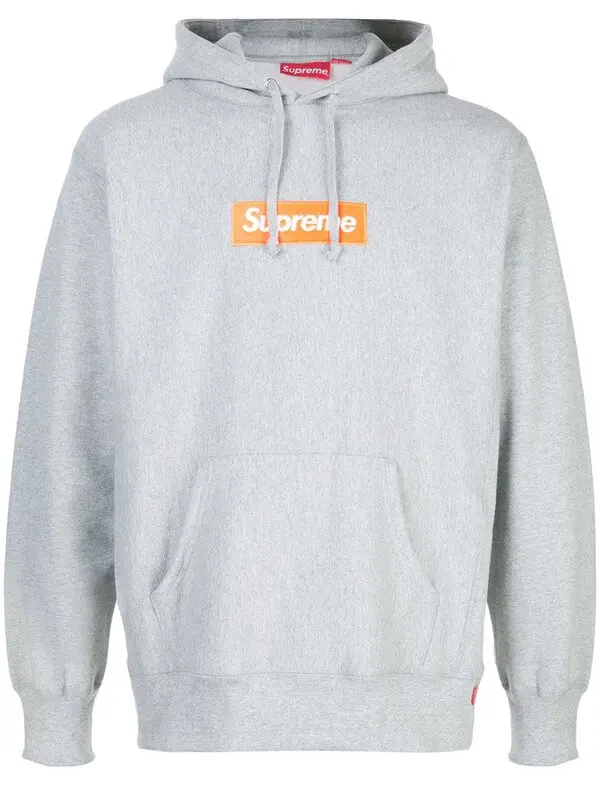 Supreme Box Logo Hoodie - Grey