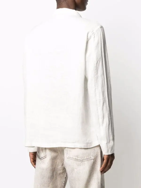 Our Legacy Long-sleeved Linen Shirt