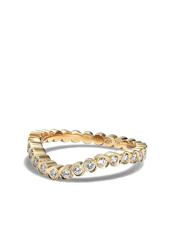 Sophie Bille Brahe 18k Yellow Grace Diamond Ring - Gold