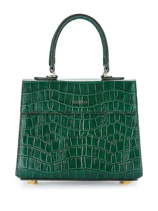 Mateo Elizabeth Croc-effect Tote