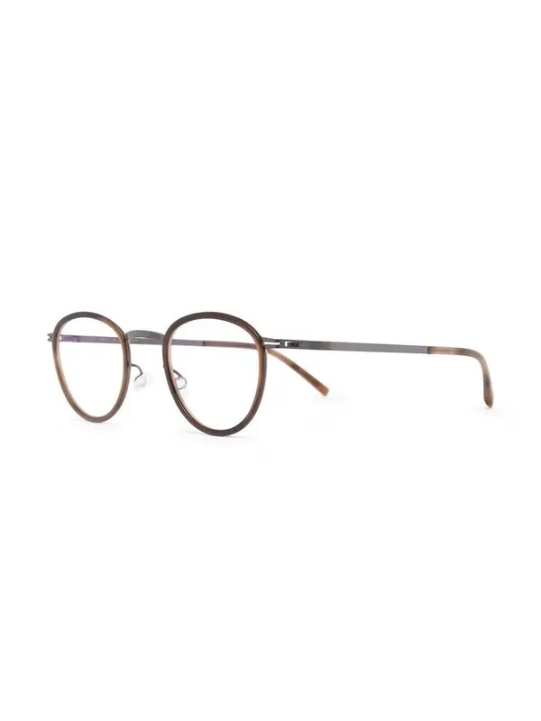 Mykita Tortoiseshell-effect Round-frame Glasses
