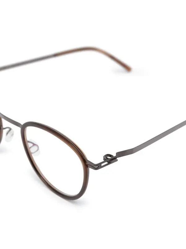 Mykita Tortoiseshell-effect Round-frame Glasses