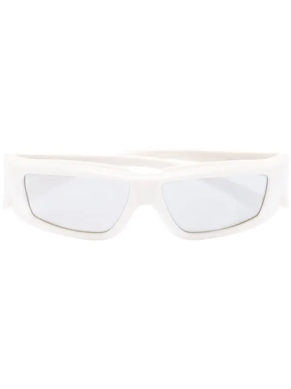 Rick Owens Rectangle-frame Sunglasses - Grey