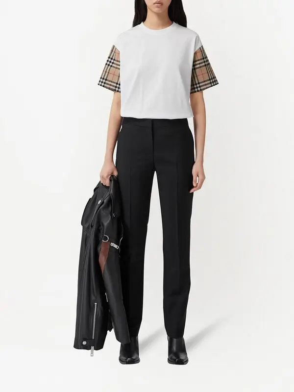 Burberry Vintage Check-sleeve T-shirt