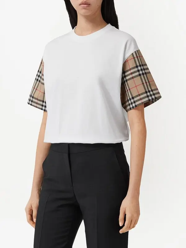 Burberry Vintage Check-sleeve T-shirt